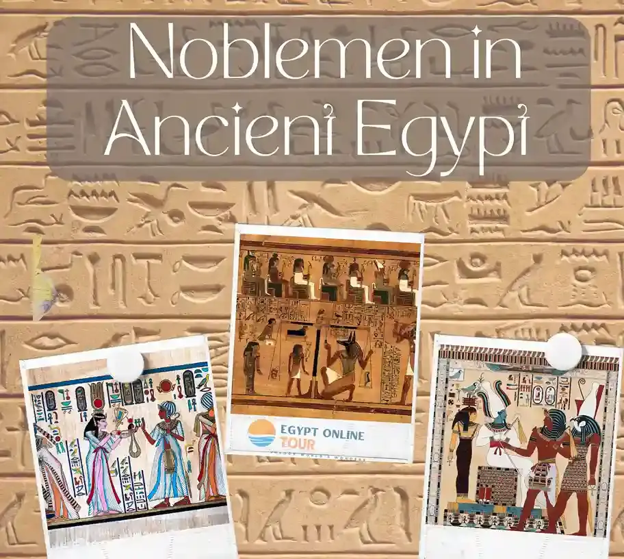 Where did Noblemen live in Ancient Egypt